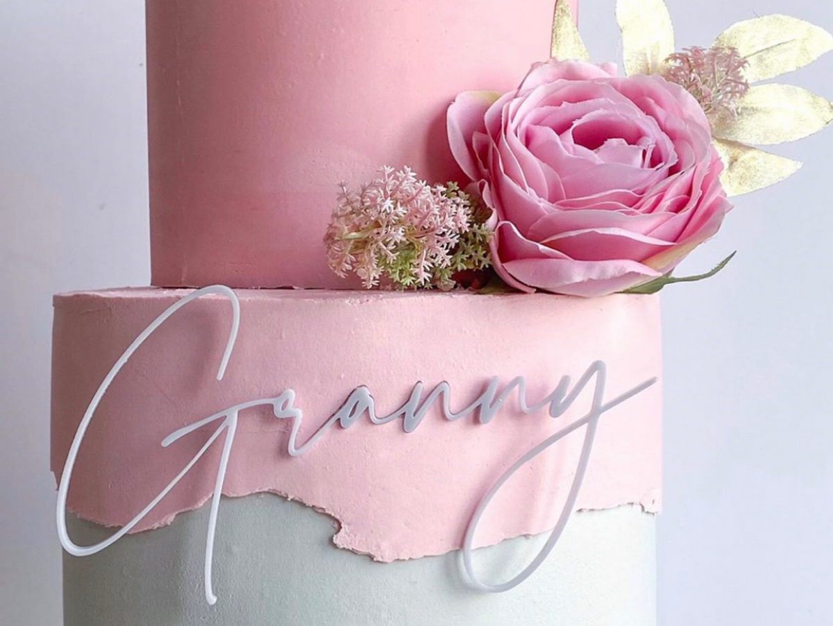 Acrylic Cake Charms – Burnt Island Occasions LTD